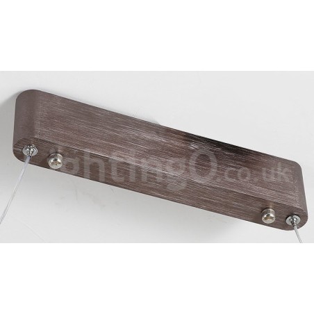 Dimmable Linear Pendant Light with Remote Control Modern Design ...